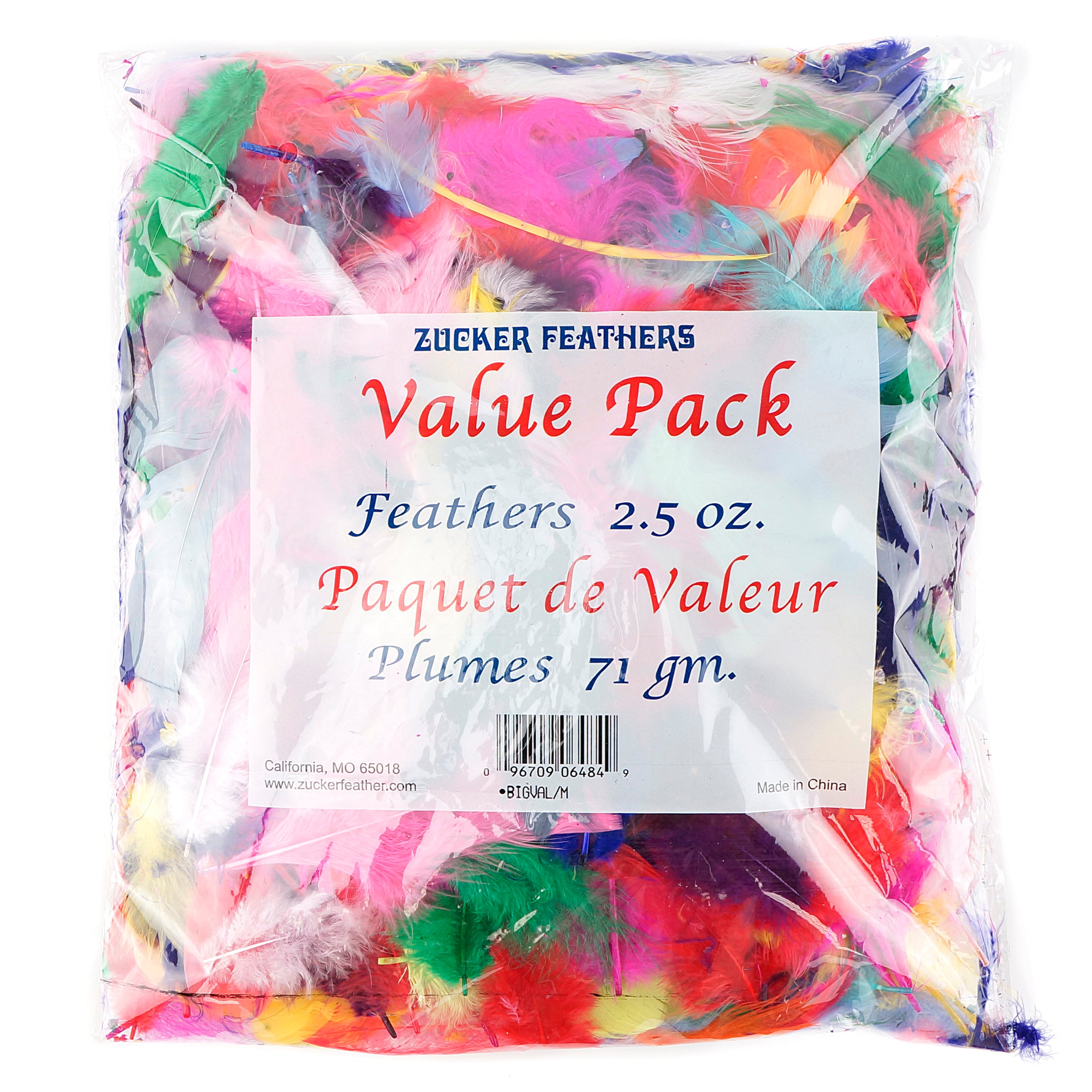 Feather Value Packs – featherplace.com by Zucker Feather Products, Inc.