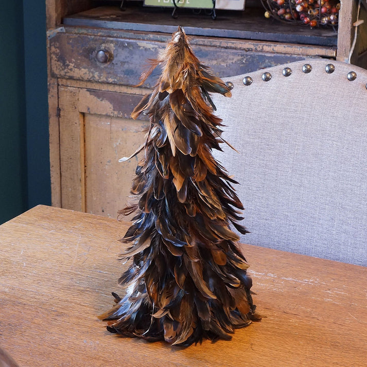 Natural Schlappen Feather Tree 18" – featherplace.com by Zucker Feather ...