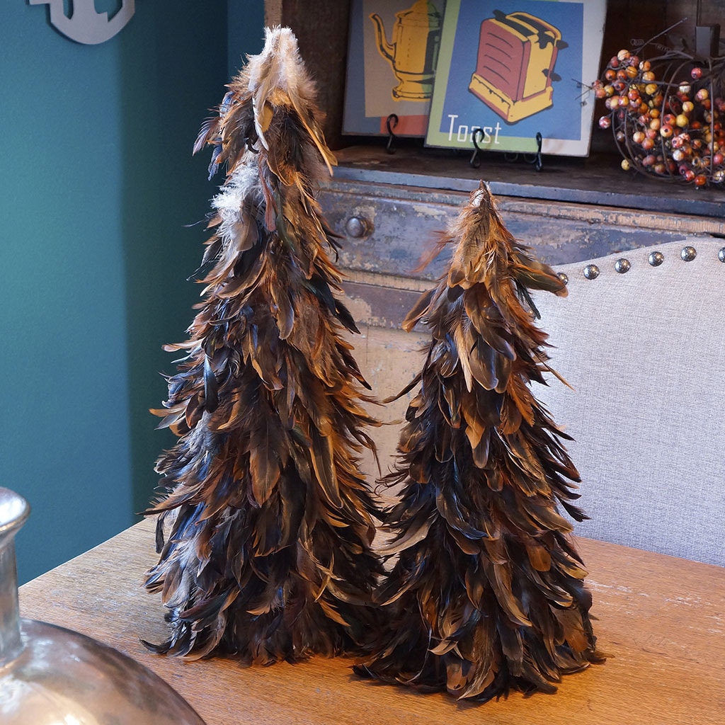Natural Schlappen Feather Tree 18" – featherplace.com by Zucker Feather ...