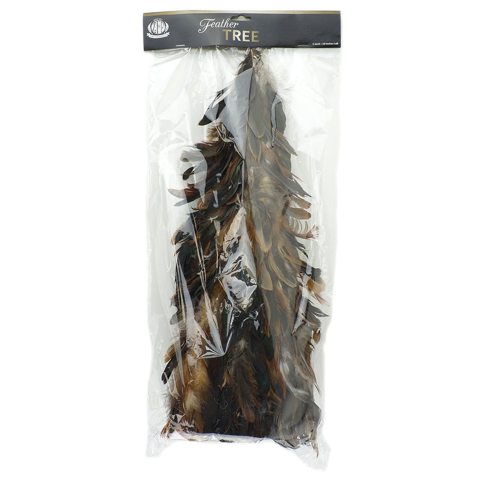 Natural Schlappen Feather Tree 18" – featherplace.com by Zucker Feather ...