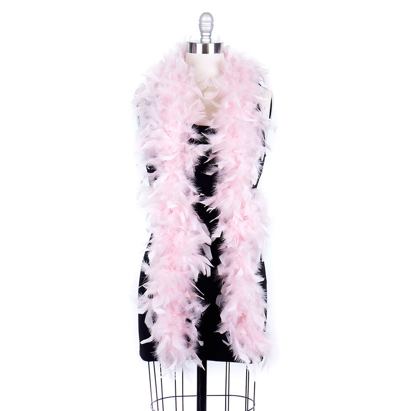 Baby Pink Feather Boa | Pale Pink Feather Boa – featherplace.com by ...