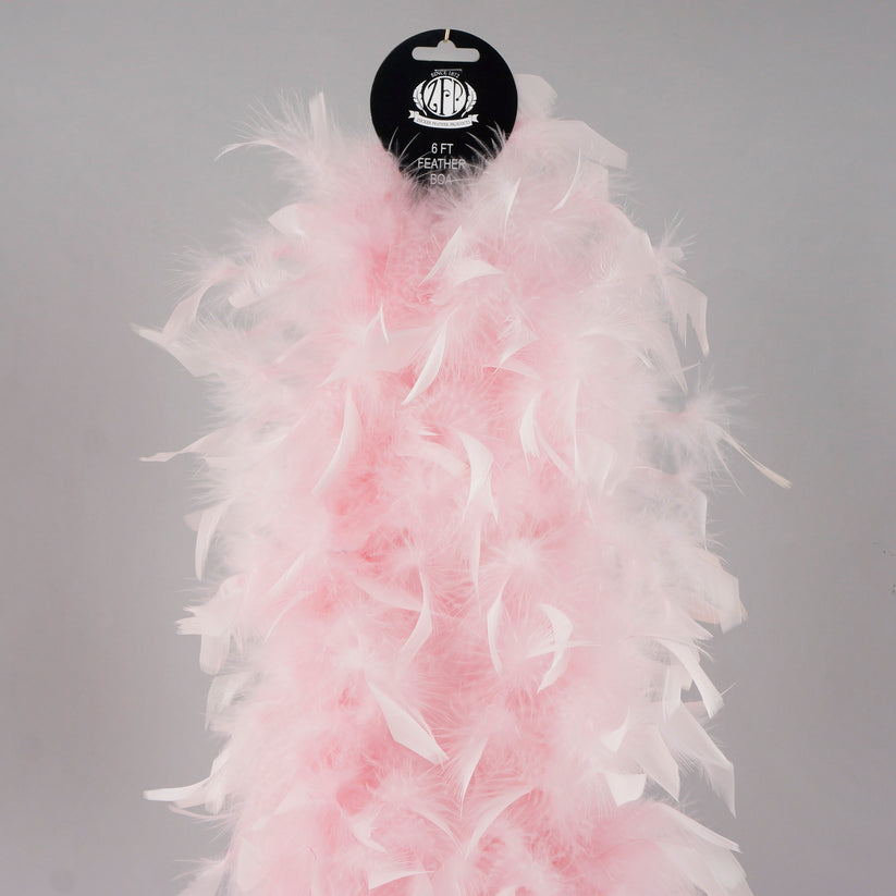 Baby Pink Feather Boa | Pale Pink Feather Boa – featherplace.com by ...