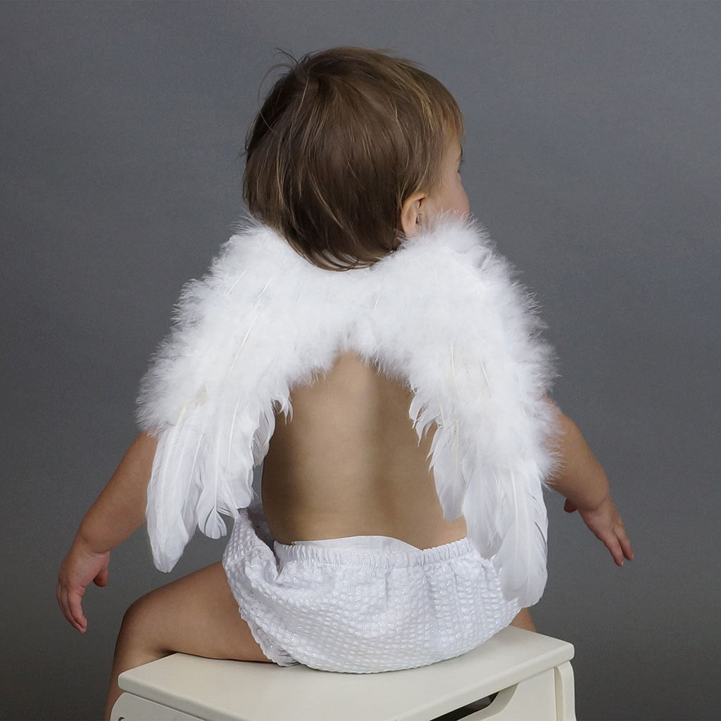 Small Angel Feather Costume Wing - Large Angel Wings Ornament ...