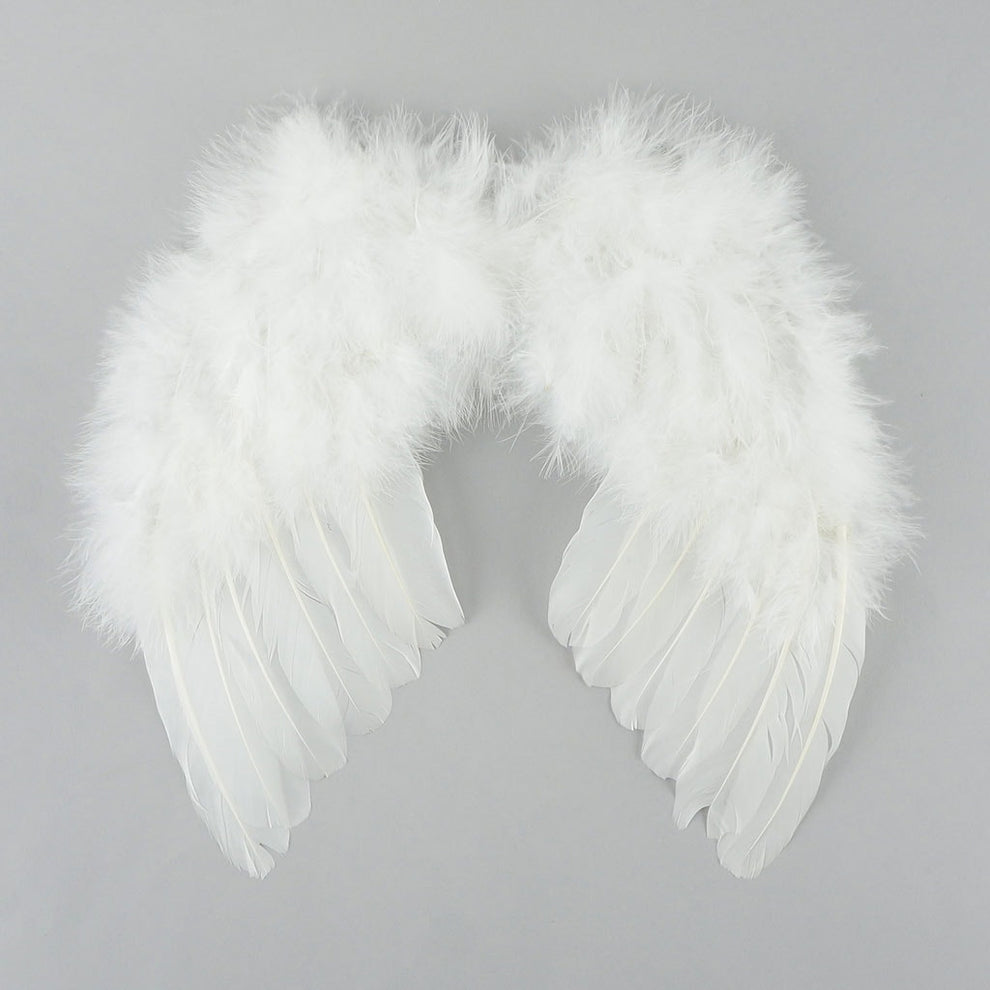 Small Angel Feather Costume Wing - Large Angel Wings Ornament ...