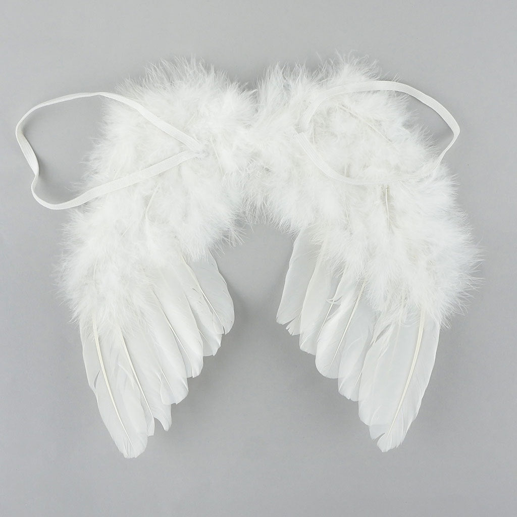 Small Angel Feather Costume Wing - Large Angel Wings Ornament ...