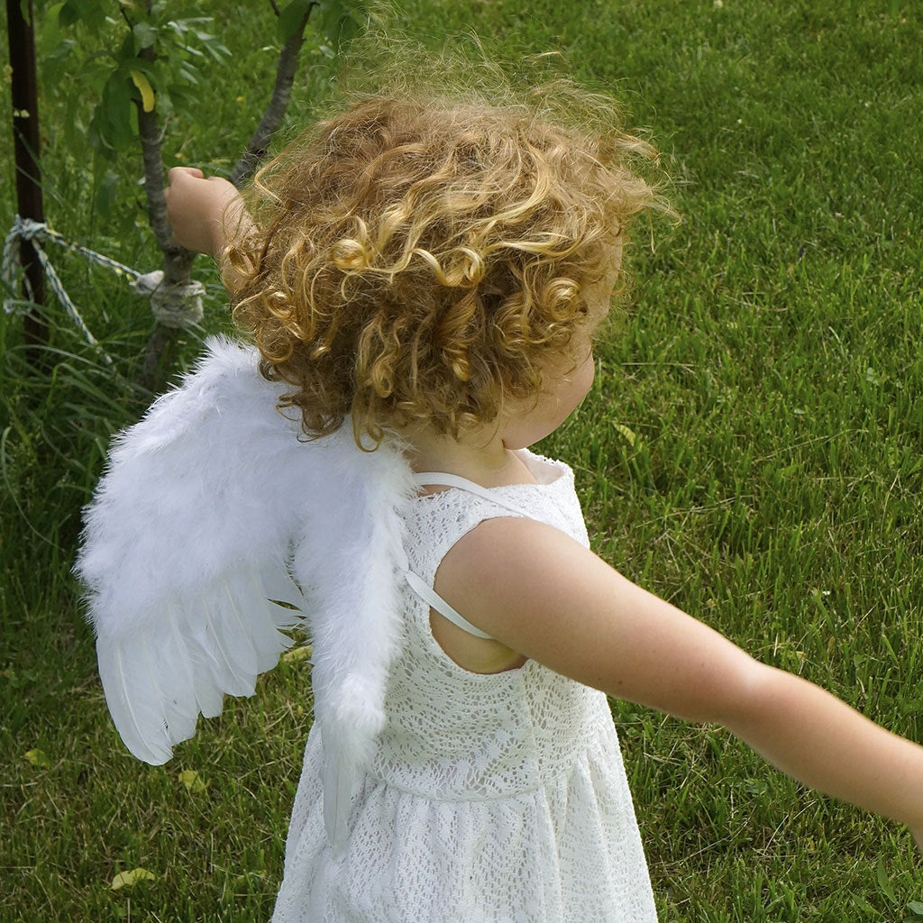 Small Angel Feather Costume Wing - Large Angel Wings Ornament ...