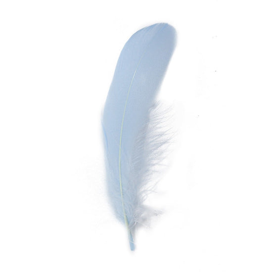 Goose Pallet Feathers 6-8" - 12 pc - Light Blue – featherplace.com by ...